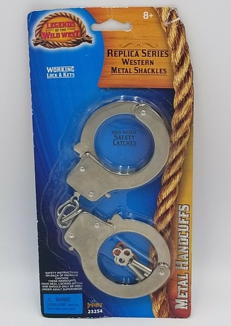 Imperial Legends of The Wild West Replica Metal Handcuffs Western ...