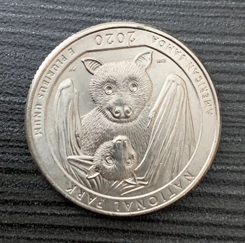 2020 Bat Quarter P American Samoa National Park | eBay