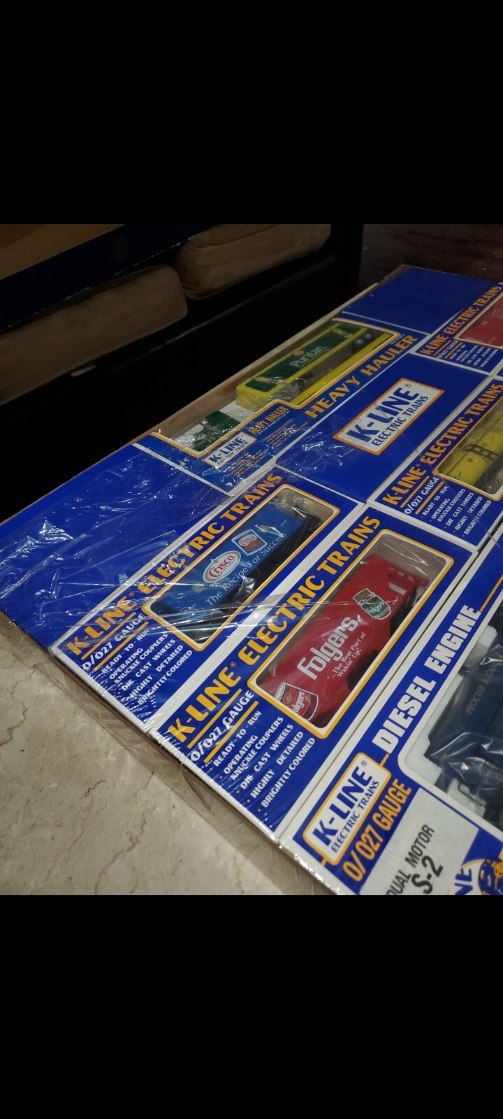 RARE K-LINE LIMITED EDITION 1990 Proctor & Gamble O-GAUGE COLLECTORS ...