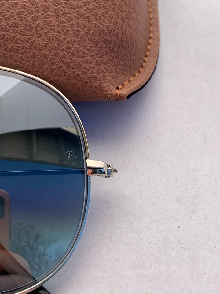 Ray-Ban Aviator Sunglasses RB3026 62mm Silver Frame & Gray Gradient ...