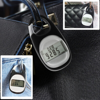 3D Pedometer Portable Walking Distance Counter for Camping Hiking ...
