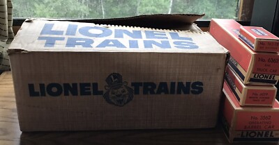 Vintage Lot Lionel Train Boxes Only Large Lion Box, 6019, 6362, 3562-25 ...