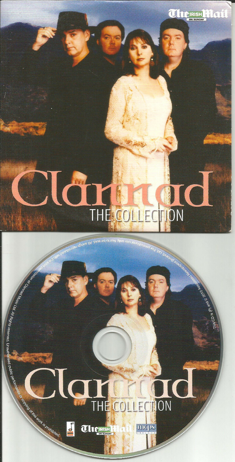 Maire Brennan CLANNAD Collection 2010 EUROPE NEWSPAPER PROMO CD USA ...