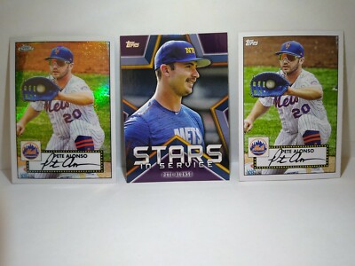 2021 Topps . Stars In Service, 1952 Chrome & base Pete Alonso. Mets | eBay