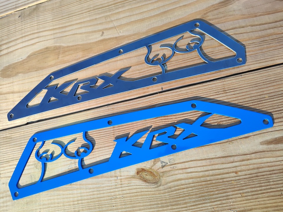 Kawasaki KRX 1000 Frog Skin / Air intake Covers Female Figure Unpainted USA Made | eBay