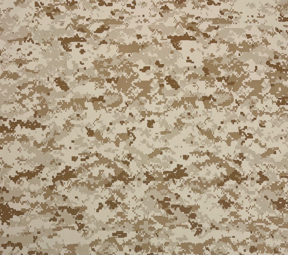 MARPAT DESERT USMC NY/CO TWILL Military Spec CAMO Apparel BY 21.5 YARDS ...