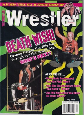 The Wrestler Magazine Hulk Hogan Randy Savage Ric Flair July 1998 ...