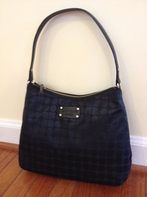 NWT Kate Spade Elegant Thompson Street Noel Black Shoulder Bag with ...