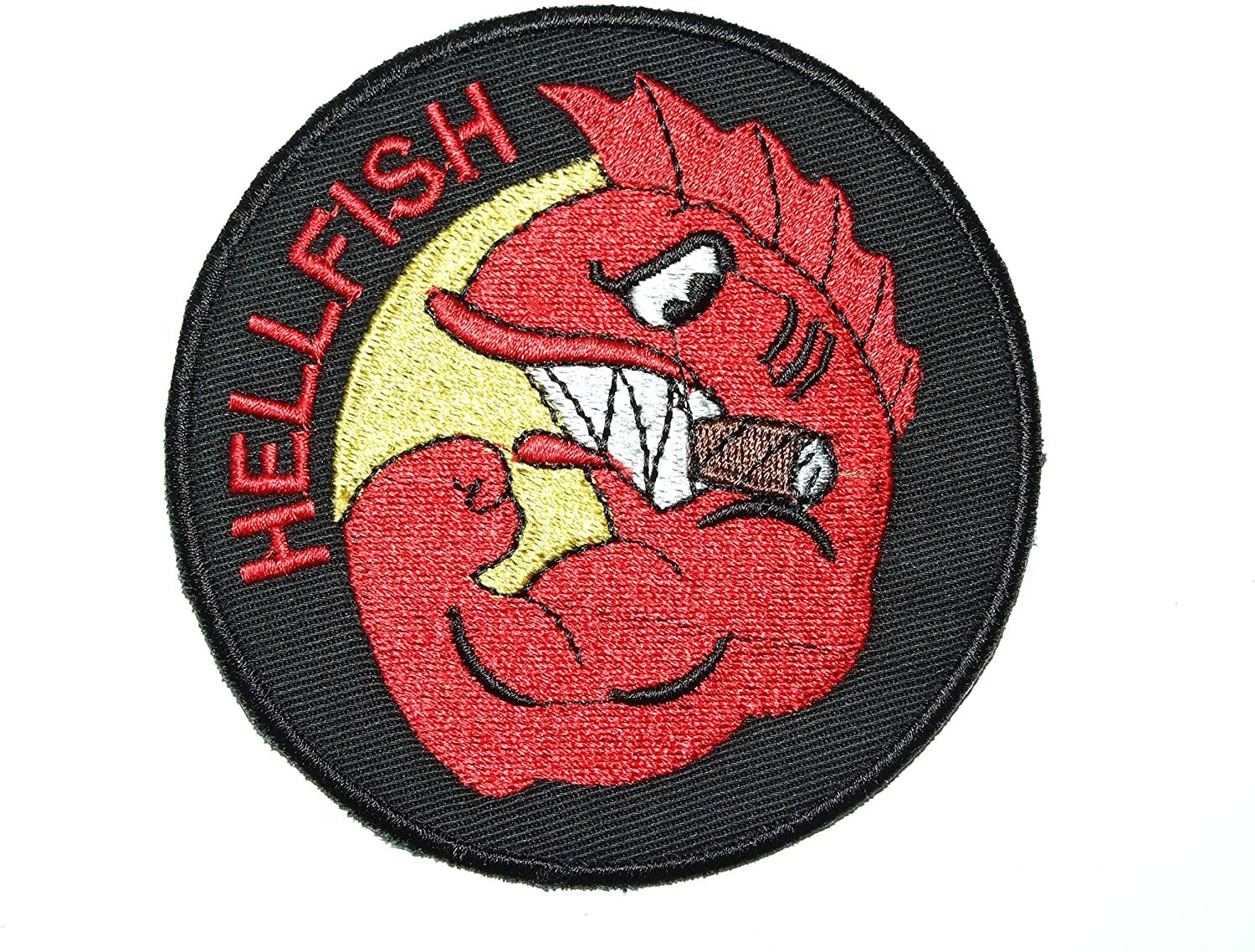 Simpsons "The Curse Of The Flying Hellfish" WWII" Embroidered Patch ...