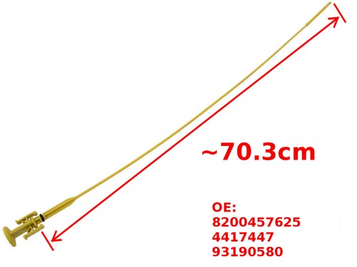 JAUGE A HUILE POUR RENAULT MASTER TRAFIC NISSAN INTERSTAR PRIMASTAR ...