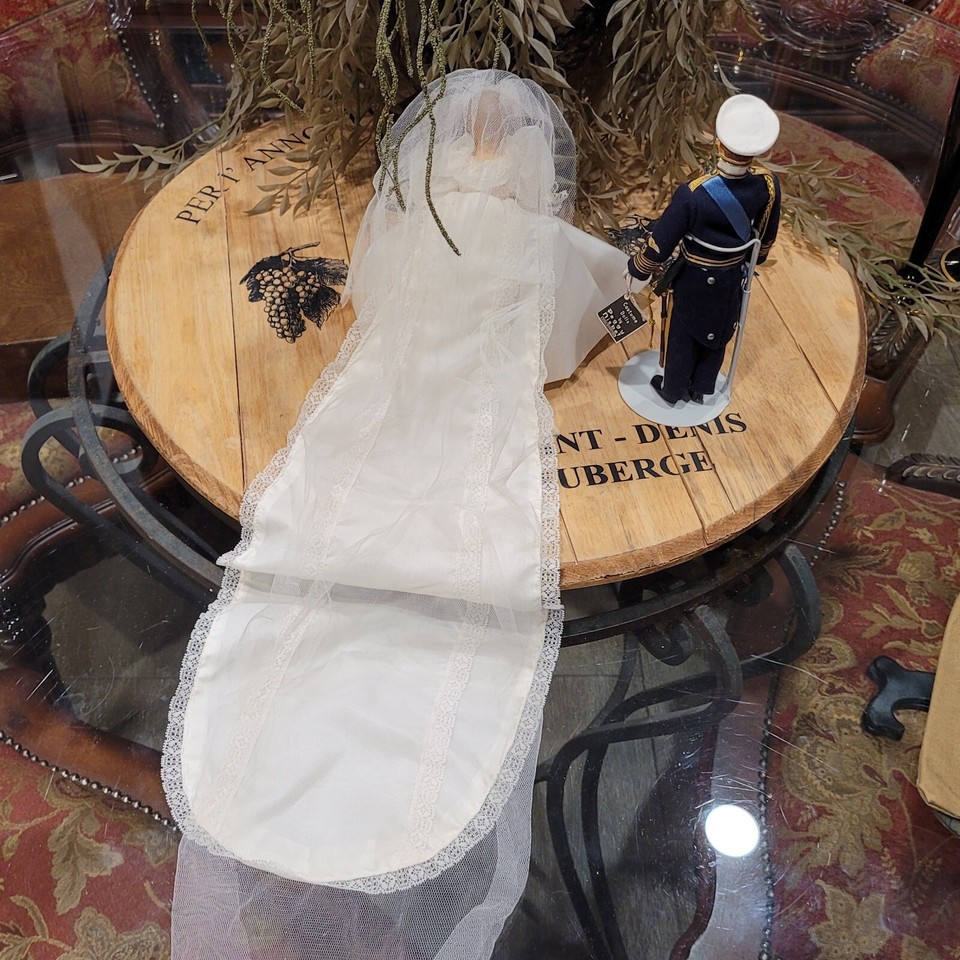 Vintage Peggy Nisbet Prince Charles And Princess Diana Wedding Doll Set ...