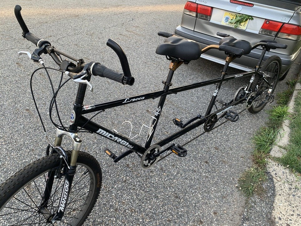 RARE TRIPLET TANDEM BIKE MICARGI DELUXE LS2008 triplet tandem 3-seat | eBay