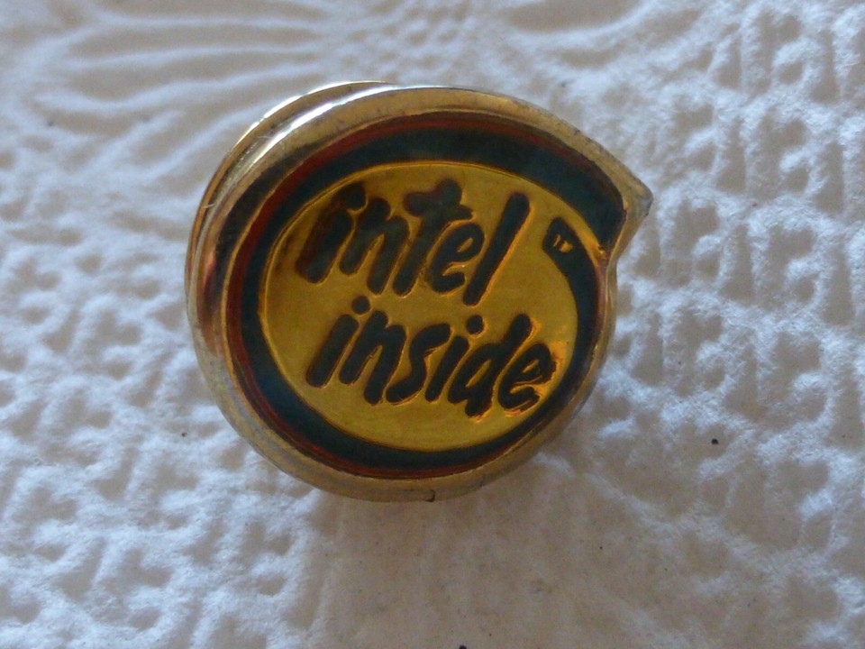 Vintage Intel Inside Lapel Pin Event Souvenir Gift Intel Collectors | eBay