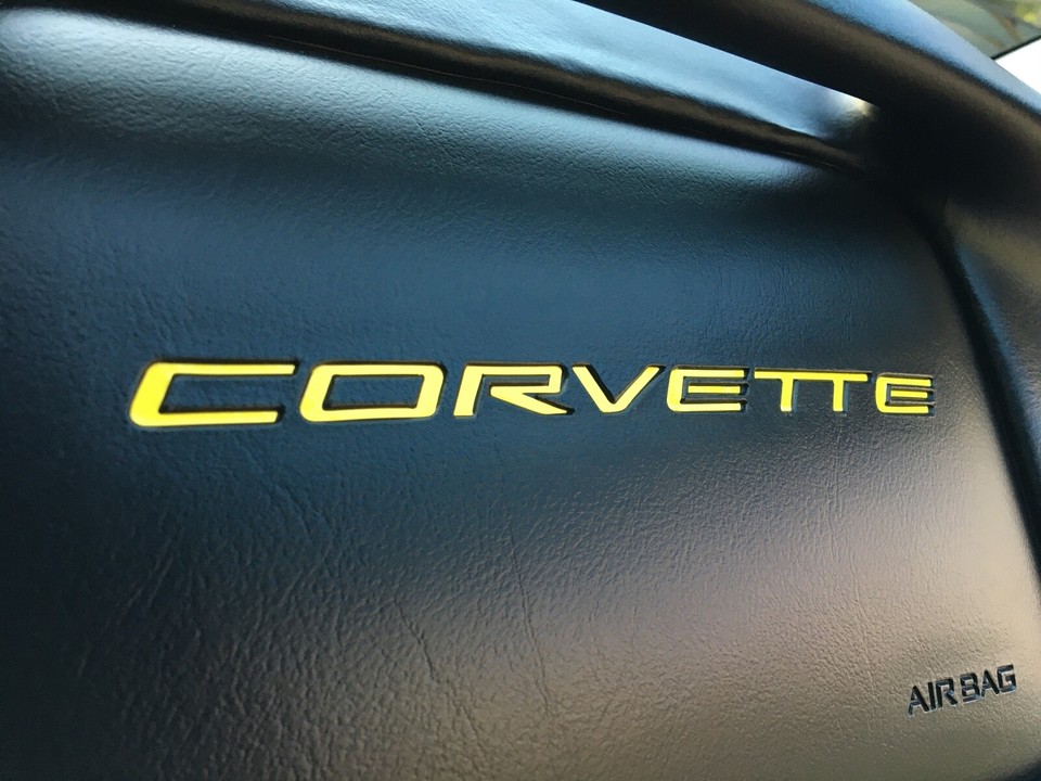 C5 Corvette Dash Lettering Decal Kit (1997-2004) Base & Z06 --COLOR ...