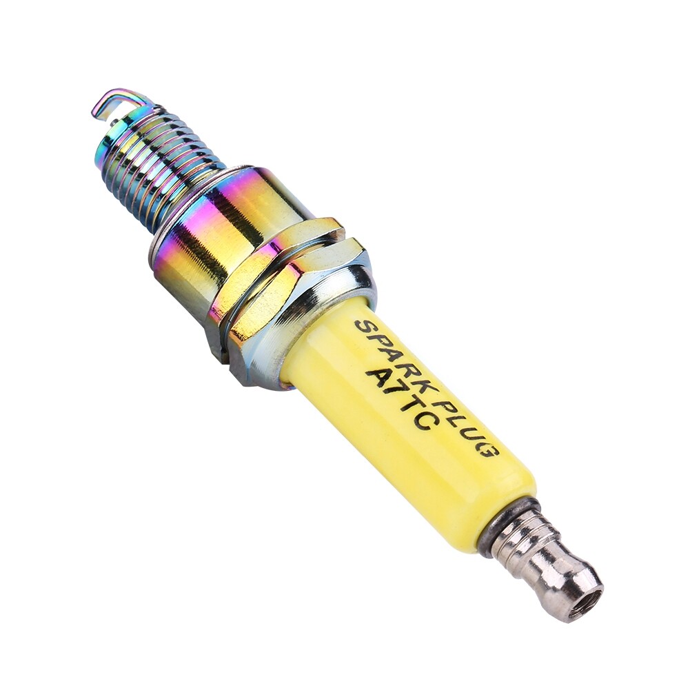 * 4Pcs Spark Plugs For Motorcycle Scooter ATV Dirt Bike A7TC | eBay