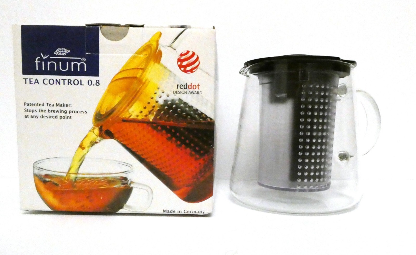 Finum Tea Control 0.8 (28 Oz) Tea Maker New Open Box | eBay