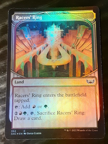Racers Ring Showcase FOIL , Streets of New Capenna ,NM ,MTG,FREE ...