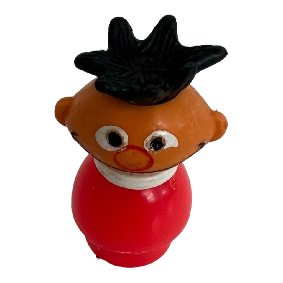 Little People Sesame Street Airport Bert Ernie Fireman Big Bird Boy ...