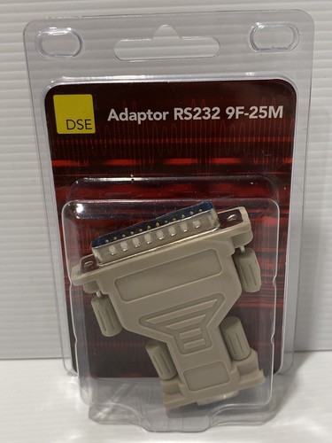 Dick Smith Electronics PC DB 9 Pin Male 2 DB25 Female 25-Pin Serial ...