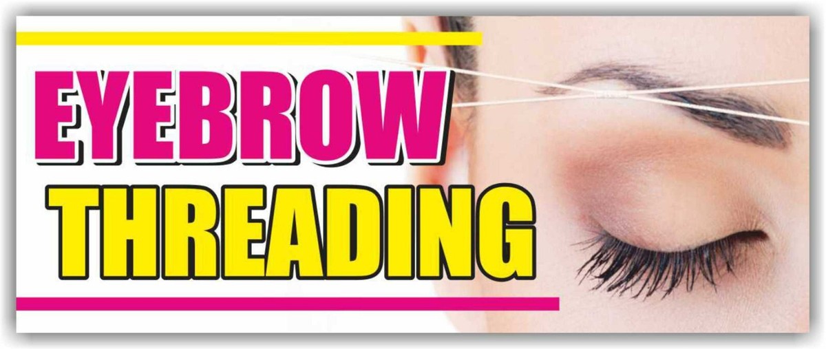 Eyebrow Threading Salon Banner