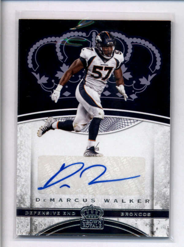 DEMARCUS WALKER 2017 PANINI PREFERRED ROOKIE AUTOGRAPH AUTO AJ9115 | eBay
