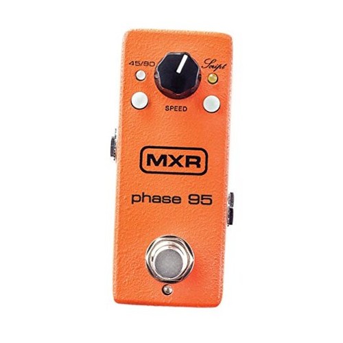 MXR M290 Phase 95 Mini Phaser Pedal w/ 12 Pack Picks & 2 Patch Cables ...