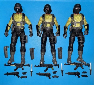 GI Joe Classified #56 PYTHON PATROL OFFICER LOT OF 3 6-Inch Figures ...