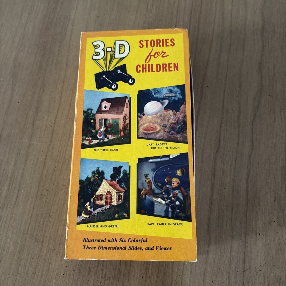 1940’s 3-D Stories For Children By Radex Stereo Co Little Red Riding ...