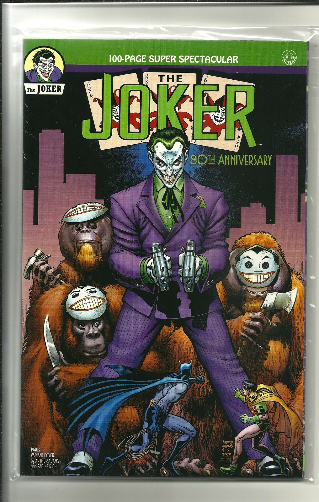 THE JOKER 80TH ANNIVERSARY 100-PAGE SUPER SPECTACULAR! NM! 1940s ...