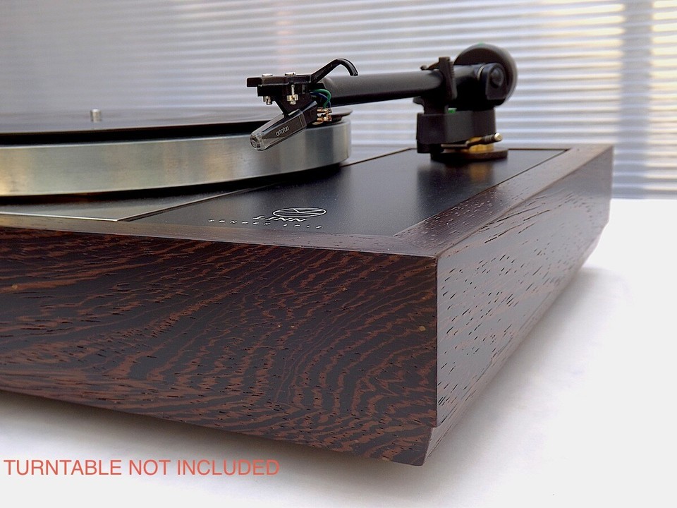 LINN SONDEK LP12 WENGE wood PLINTH /CUSTOM SOLID WOOD PLINTH FOR LINN ...