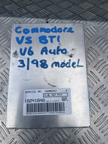 COMMODORE VS 1998 BT1 3.8 V6 AUTO COMPUTER ECU POLICE PACK CALIAS | eBay
