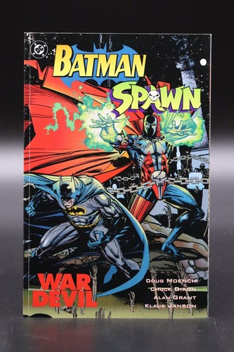 Batman Spawn War Devil (1994) #1 1st Print Klaus Janson Wraparound Cover NM- | eBay