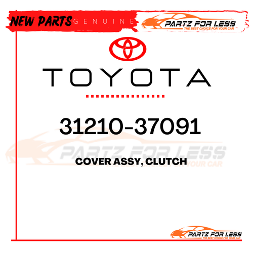 31210-37091 TOYOTA GENUINE COVER ASSY, CLUTCH 3121037091 NEW OEM | eBay