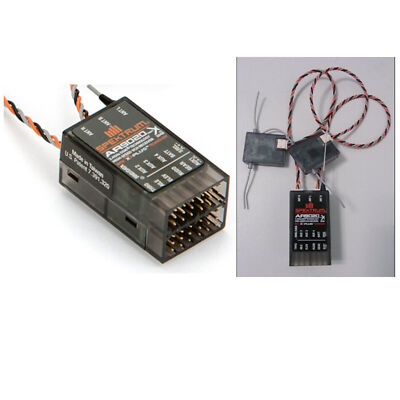 AR9020 2 Satellites Spektrum Modulation X XPLUS/DSMX 9-Channel 2.4G RC ...