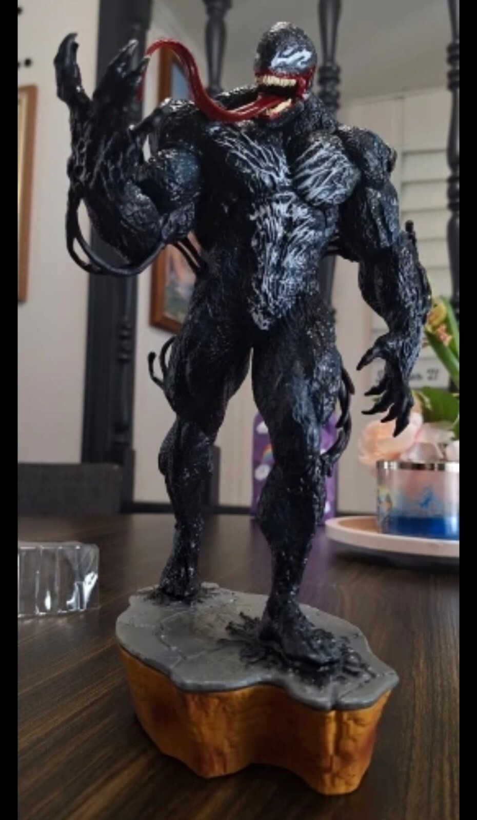 Venom Legend Action Figure 30 cm Resina Statue Collezione Toy Marvel ...