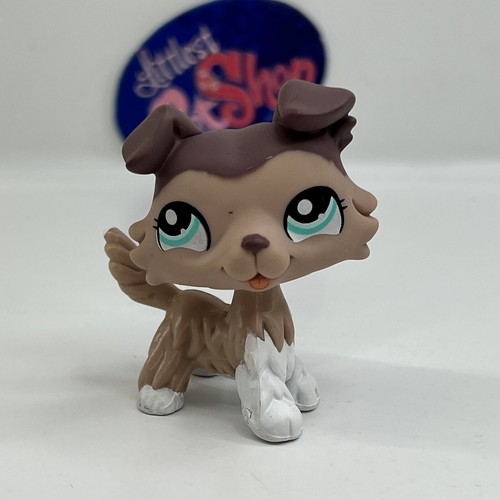 COLLIE DOG #1330 - Authentic Littlest Pet Shop - Hasbro LPS | eBay