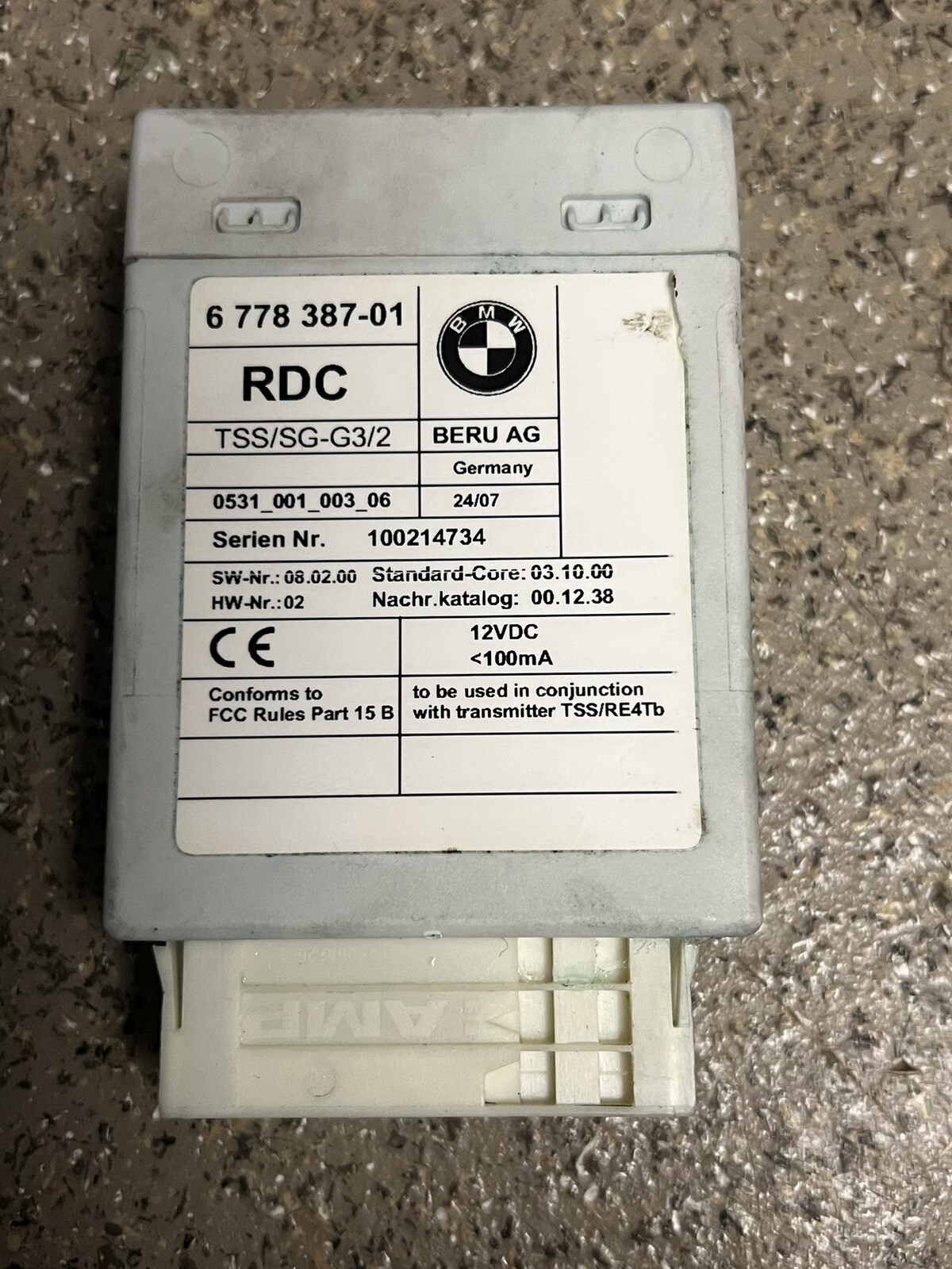 04-09+BMW+E60+P%23+6+778+387-01+TPMS+Module for sale online | eBay