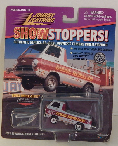 Dodge Rebellion John Ludwick's Wheelstander Johnny Lightning Show ...