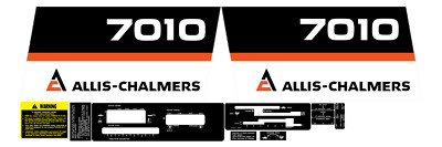 Allis Chalmers 7010 Complete Decal Set | eBay