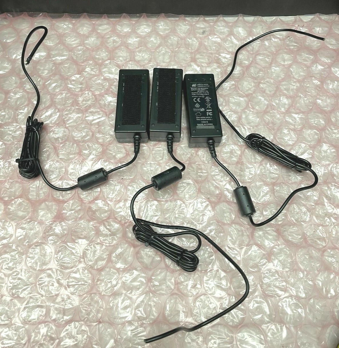 ENG 3A-603DB24 24V POWER SUPPLIES (NO EQUIPMENT PLUG ENDS) (QTY 3) | eBay