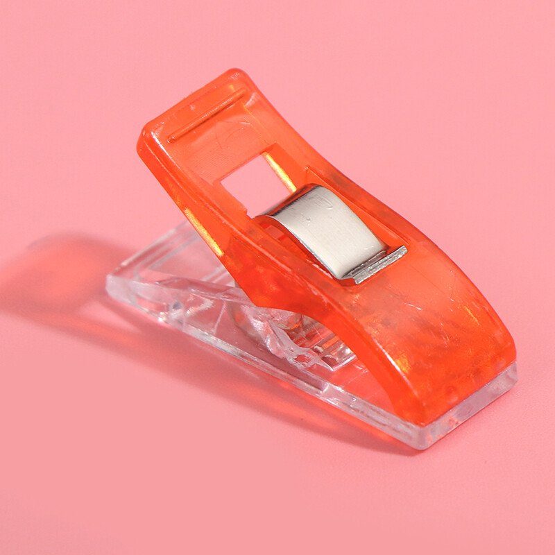 20x mixed color plastic edging clip plastic small clip sewing ...