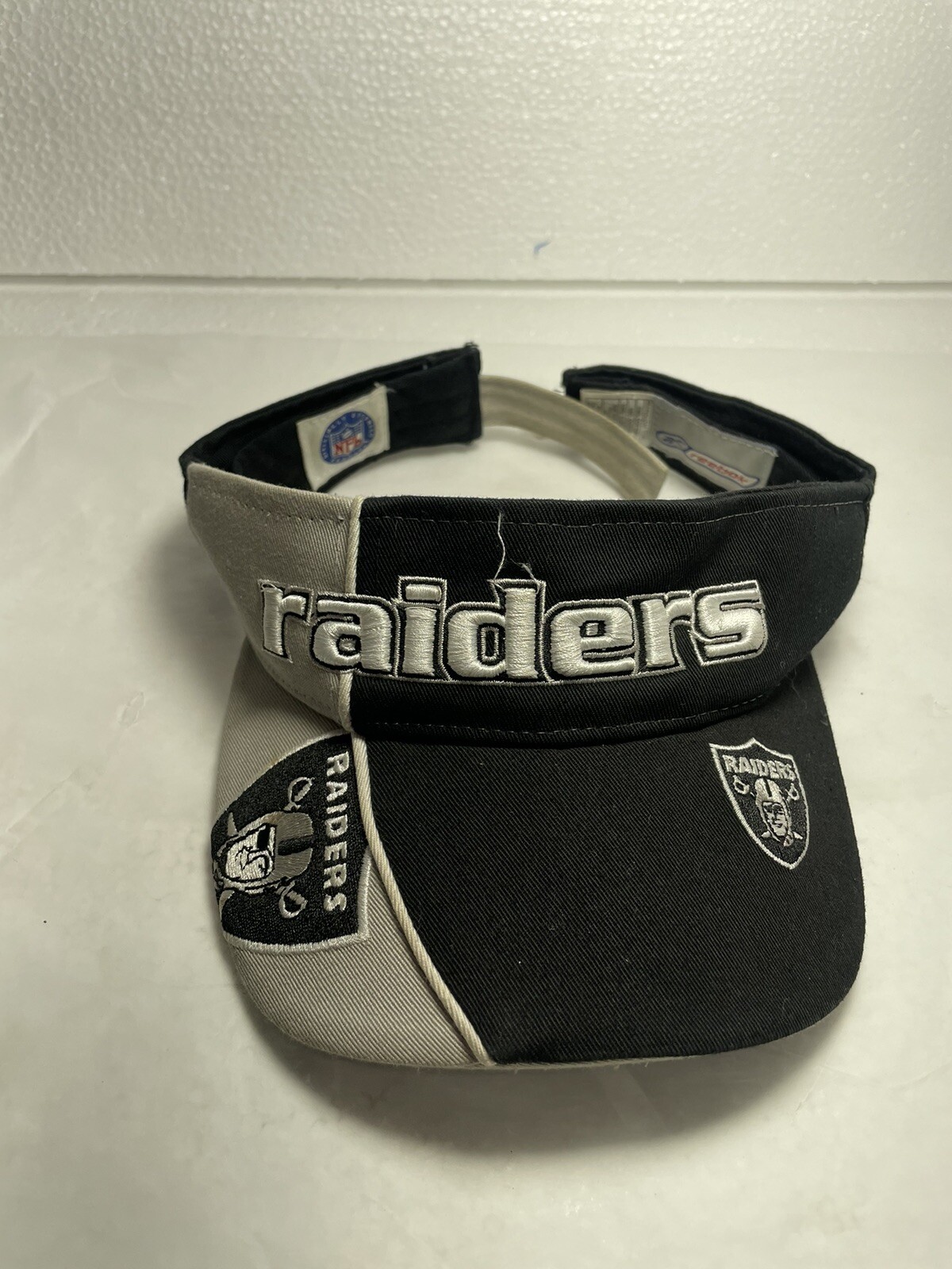 VTG Los Angeles Raiders Visor Hat | eBay
