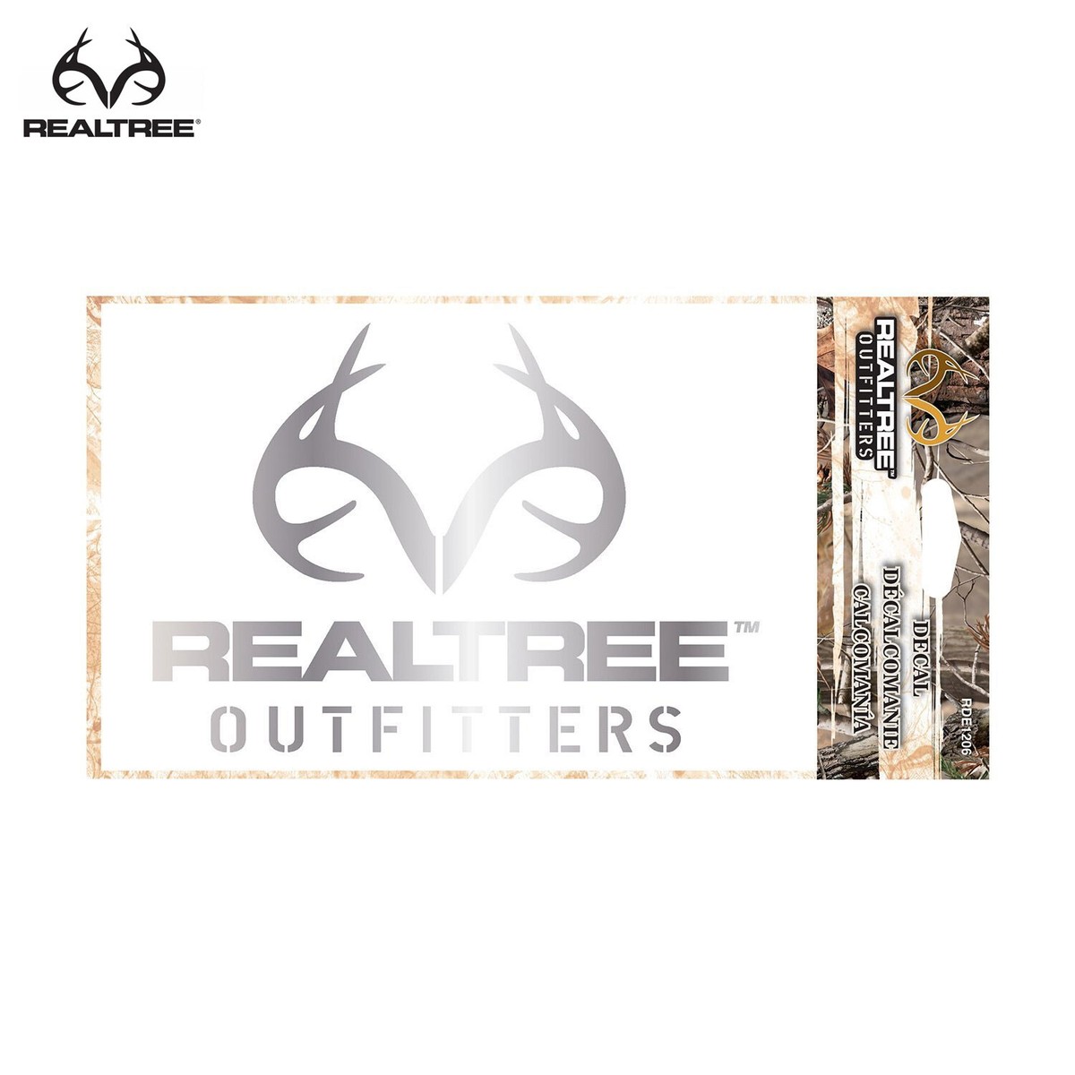 Decalcomanie Del Team Realtree 7 1/2 NUOVO Camo Realtree Green Mexico