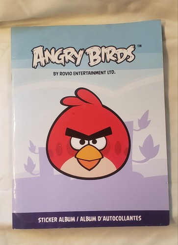 Angry Birds Sticker Book Album Spain Rovio Vtg | eBay