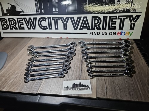 Craftsman 16 Piece Set Metric & Standard Ratchet Box Wrenches | eBay