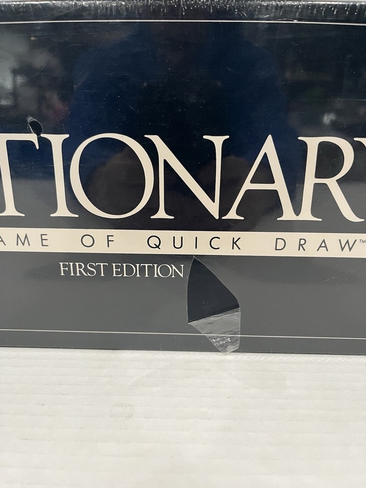 Vintage Pictionary Game First Edition Quick Draw 1985 New NIB Original ...