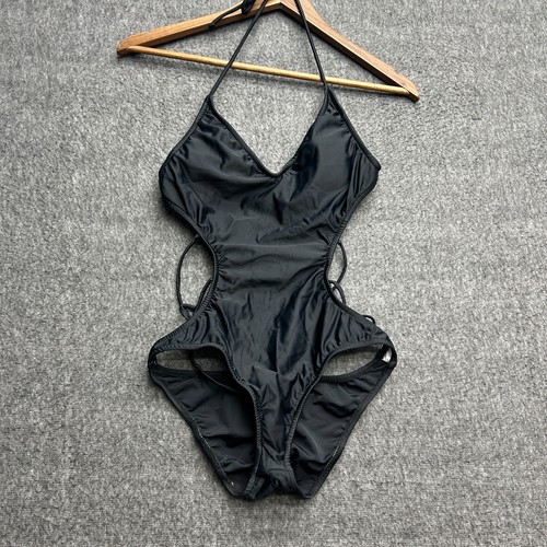 Venus One Piece Swimsuit Size 6 Bathing Black Monokini String Sexy | eBay