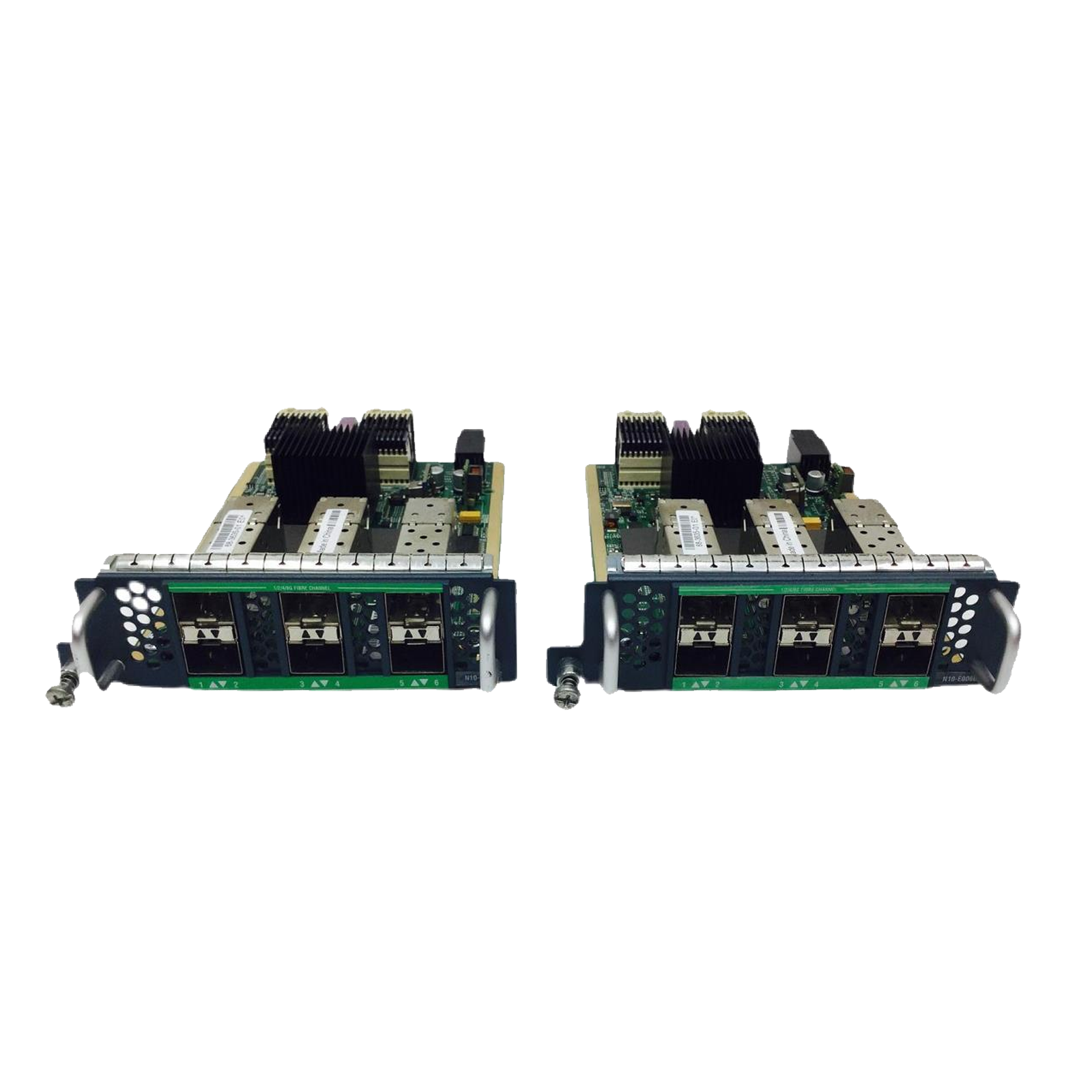 2x Cisco 6-Port 8GB SFP Fiber Channel Module for UCS 6120XP N10-S6100 ...