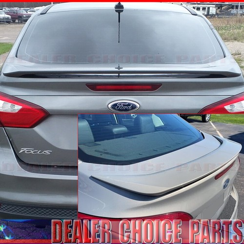 2015 2016 2017 2018 Ford Focus 4DR Sedan Factory Style Wing Spoiler ...