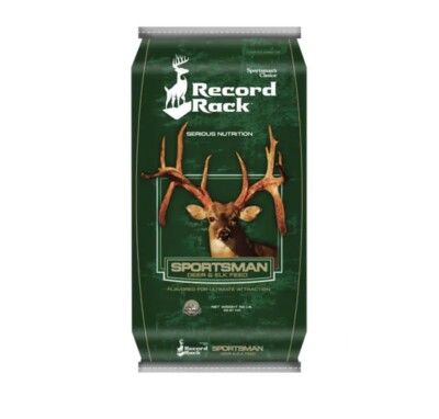 50lb Bag Record Rack Sportsman Deer Feed Supports Antler Growth & Body ...